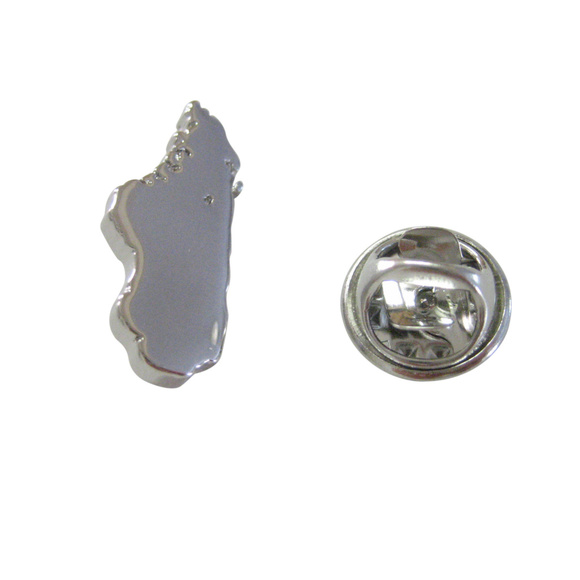 Kiola Designs | Accessories | Madagascar Map Shape Lapel Pin | Poshmark
